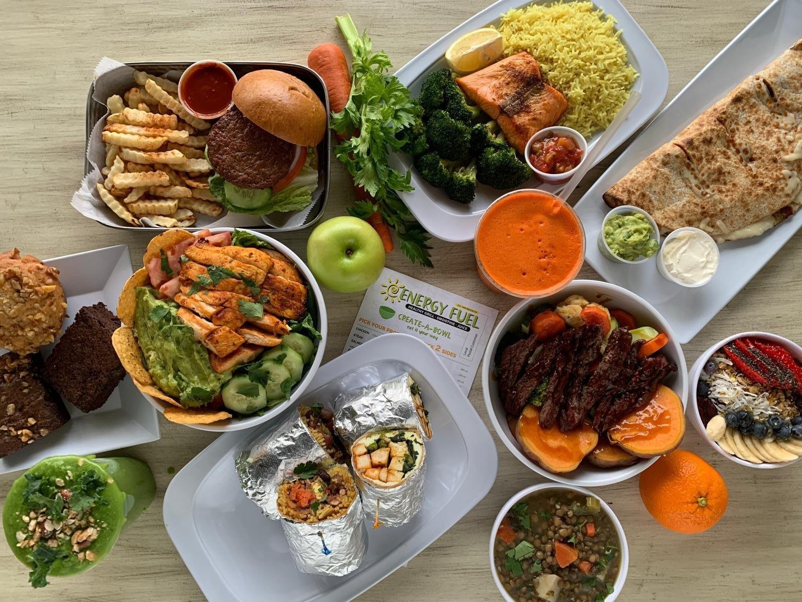 Energy Fuel | Quality Best Healthy Grill, Smoothies & Protein Bowls ...